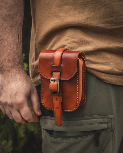 Leather Handmade Bushcraft Utility Belts | The Wild Buck