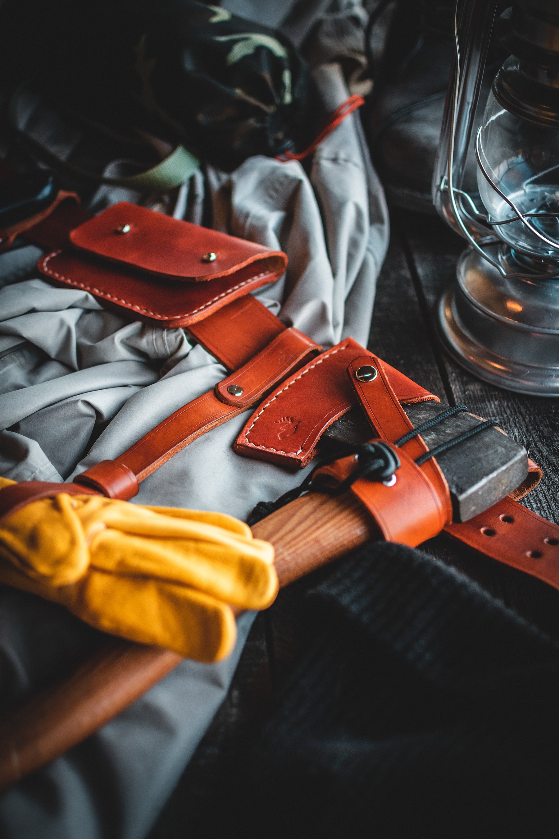 Handmade Leather & Canvas Bushcraft Gear by The Wild Buck Outdoors