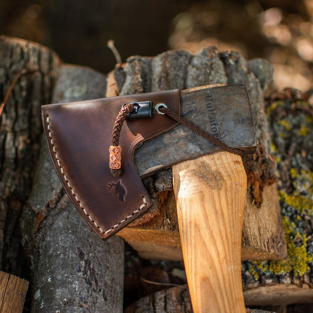 Universal Leather Axe Sheath In Few Sizes by The Wild Buck Outdoors ...